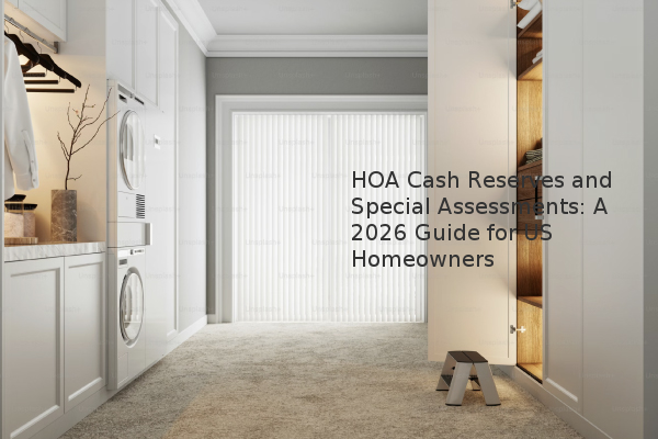 HOA Cash Reserves and Special Assessments: A 2026 Guide for US ...